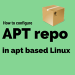 How to configure the local APT repository - Kernel Talks