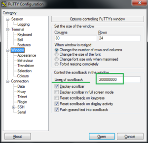 How to save PuTTY session output automatically - Kernel Talks