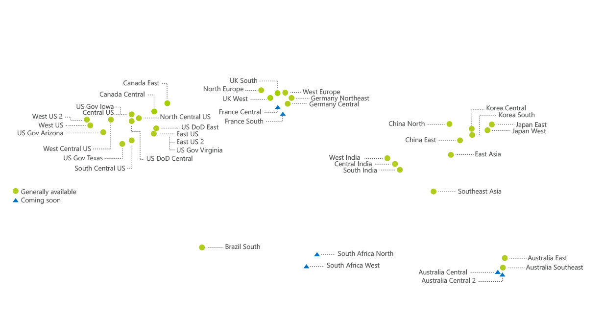 Datacenter presence of top Cloud providers - Kernel Talks