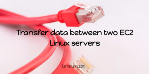 How to transfer data between two EC2 Linux instances - Kernel Talks