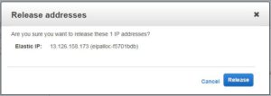 How to release the Elastic IP in AWS - Kernel Talks