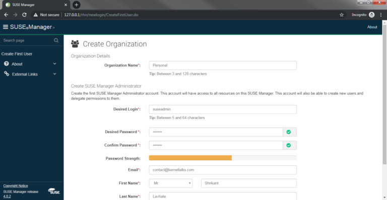 SUSE Manager 4 Setup Configuration - Kernel Talks