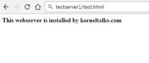 How to install Apache webserver in Linux - Kernel Talks