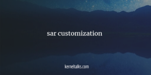 sar utility custom settings - Kernel Talks