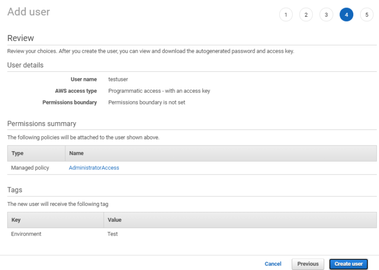 How to create a user with programmatic access in AWS - Kernel Talks