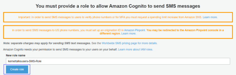 How to create an Amazon Cognito User pool for ALB authentication - Kernel Talks