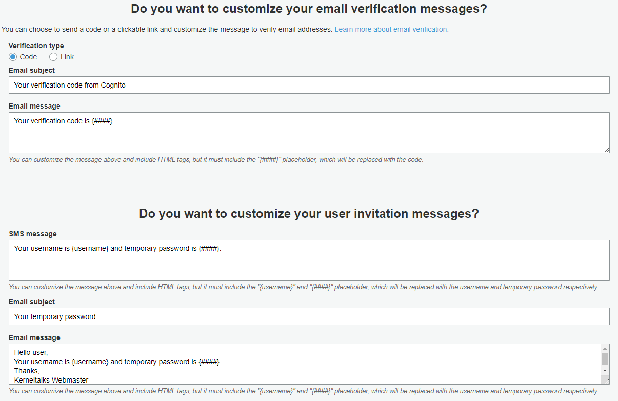 How To Create An Amazon Cognito User Pool For Alb Authentication Kernel Talks