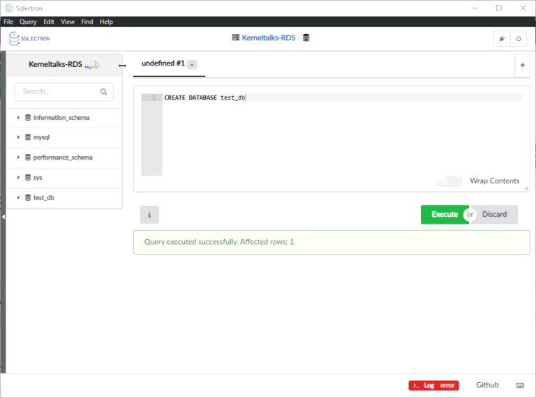 How to connect AWS RDS database from Windows - Kernel Talks