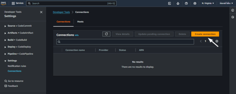 How to add a GitHub connection from an AWS account? - Kernel Talks