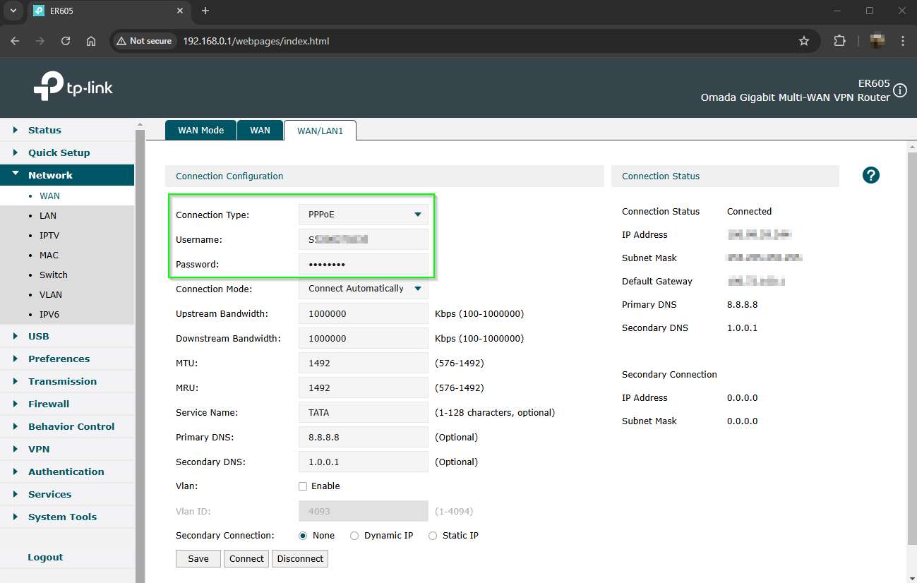 Load Balancing between two ISPs with TP-Link ER605 - Kernel Talks