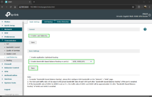 Load Balancing between two ISPs with TP-Link ER605 - Kernel Talks